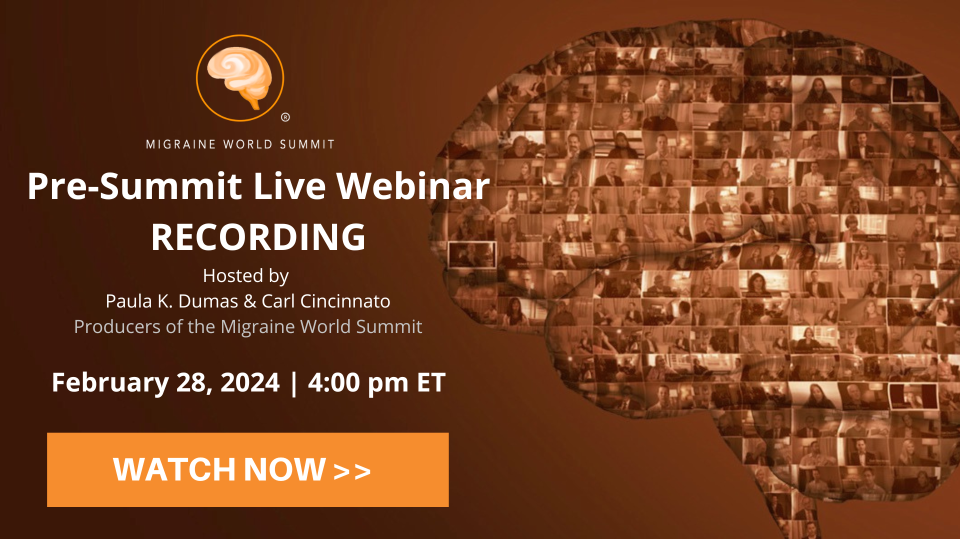Pre-Summit Webinar 2024 - Cumbre Mundial Migrana Pre-Summit Webinar 2024 - Cumbre Mundial Migrana